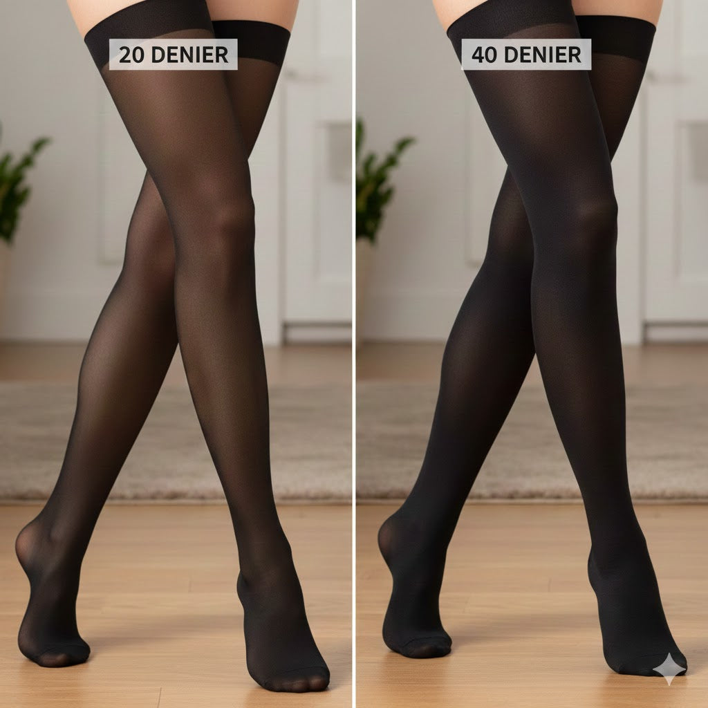 Tights 20 or 40 DEN – which one is right for you? – Nylon Liebe
